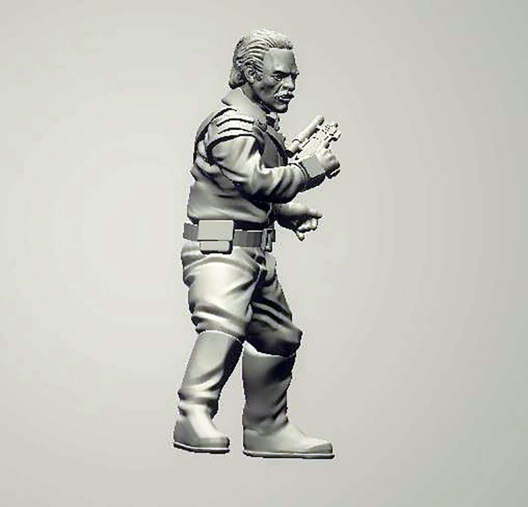 Insurgent Scoundrel Commander - 3D Print Model by 3DPrintingDesigner