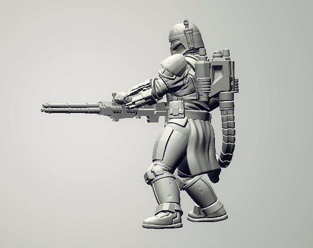 Iron Mando (IronMando) - 3D Print Model by 3DPrintingDesigner