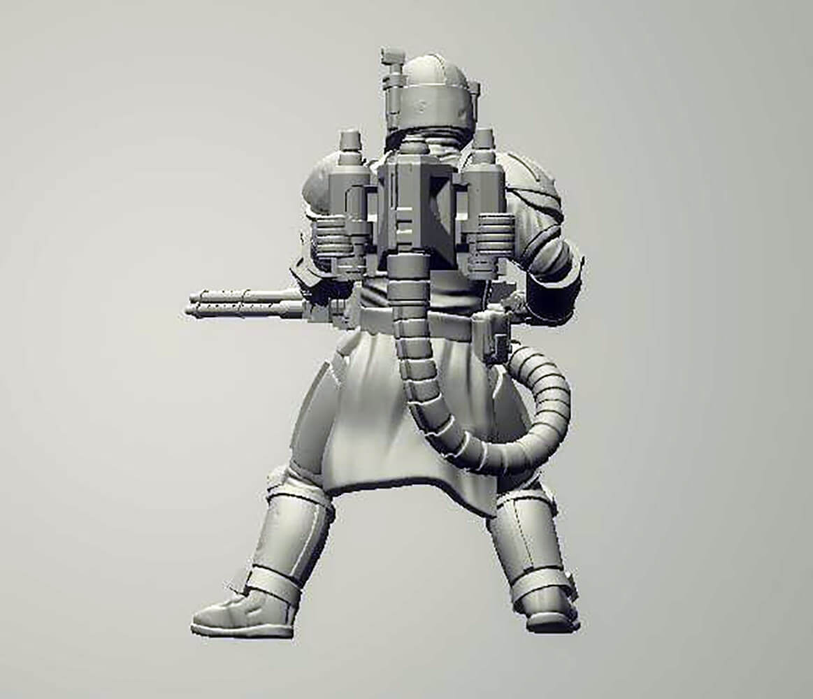 Iron Mando (IronMando) - 3D Model by 3DPrintingDesigner