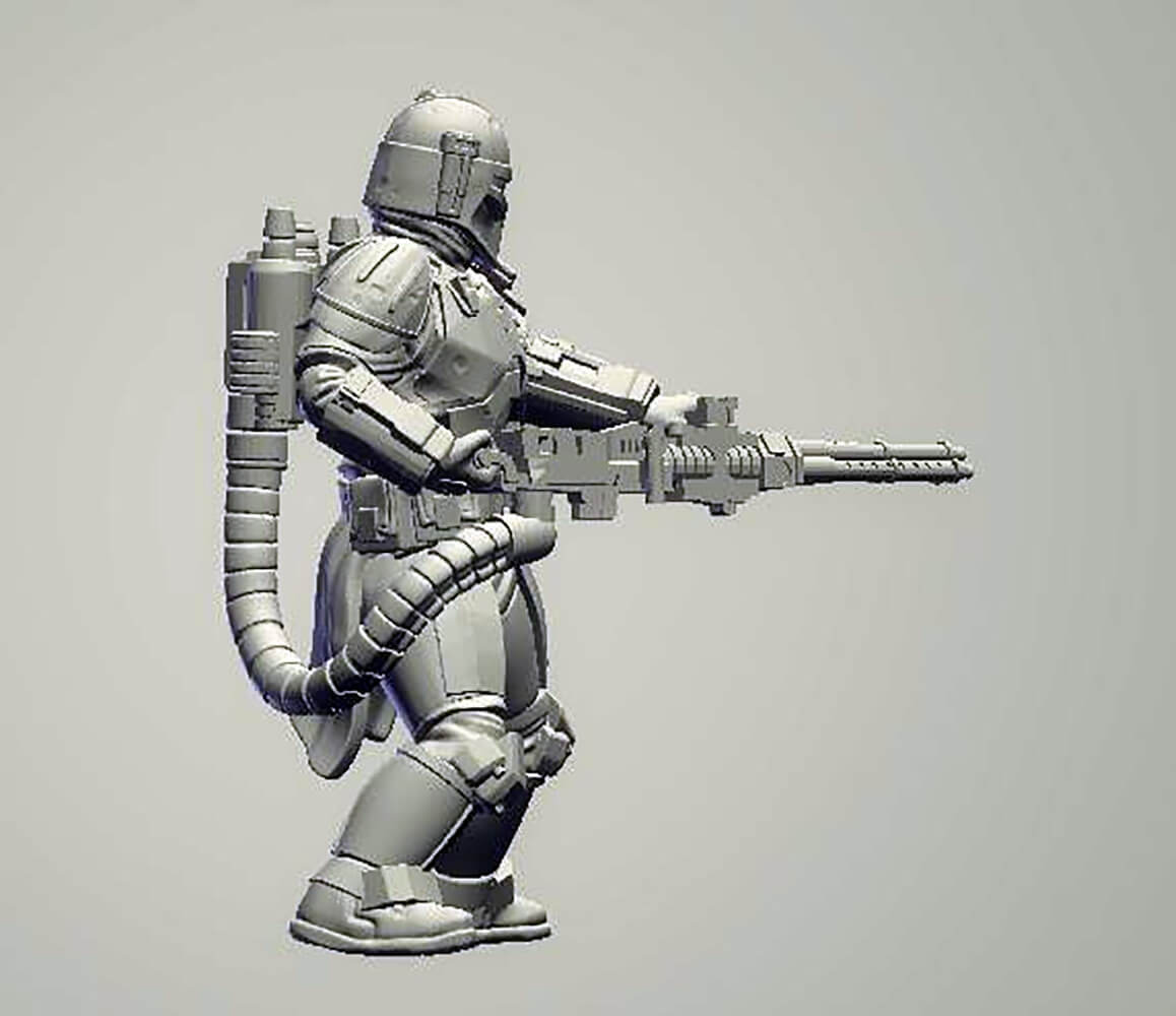 Iron Mando (IronMando) - 3D Model by 3DPrintingDesigner