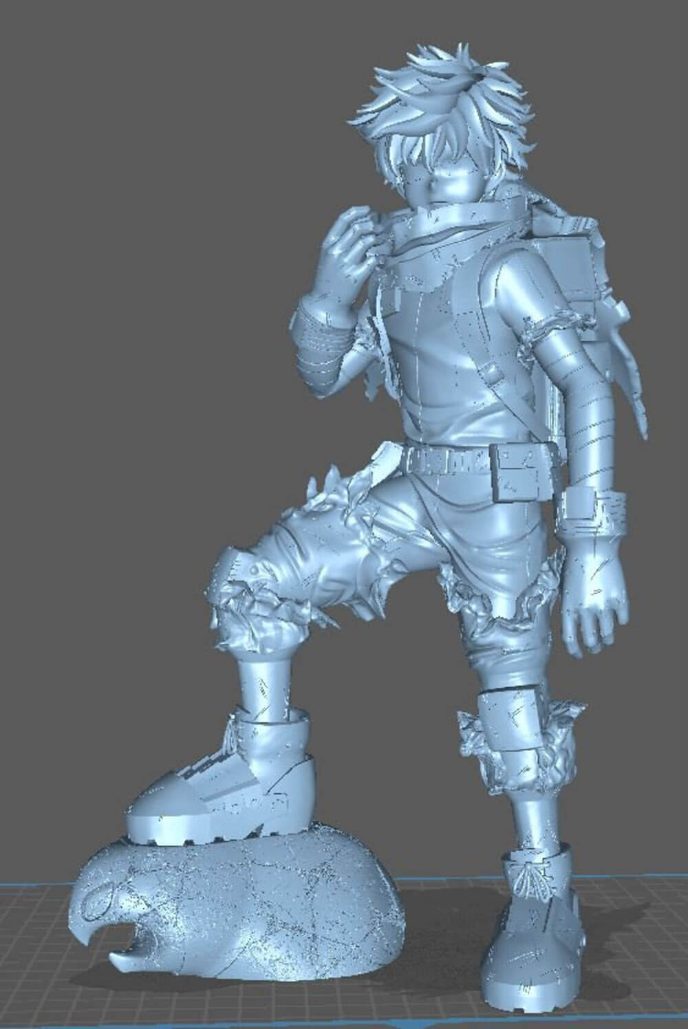 Izuku Midoriya - Deku Vigilante 3D Model by 3DPrintingDesigner