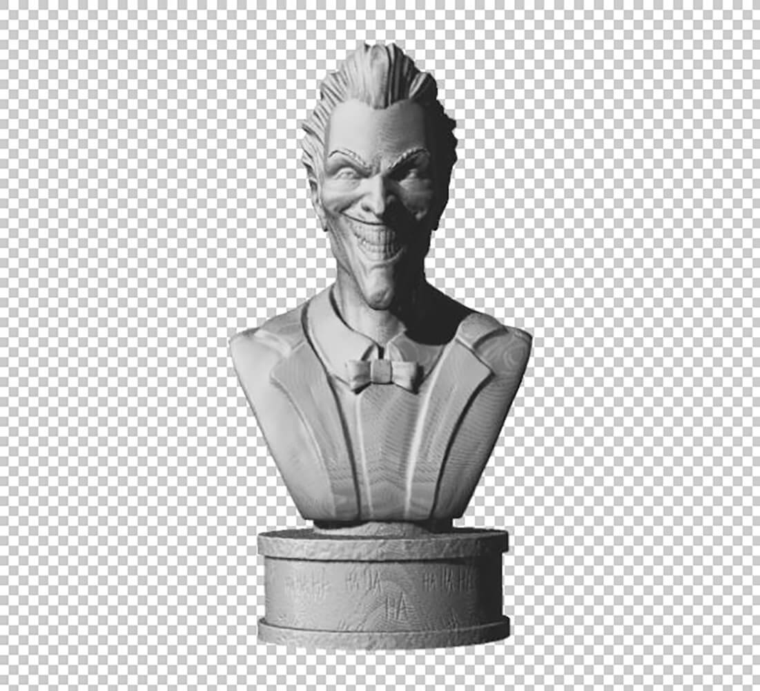Joker Bust (Joker Bust) - 3D Model by 3DPrintingDesigner
