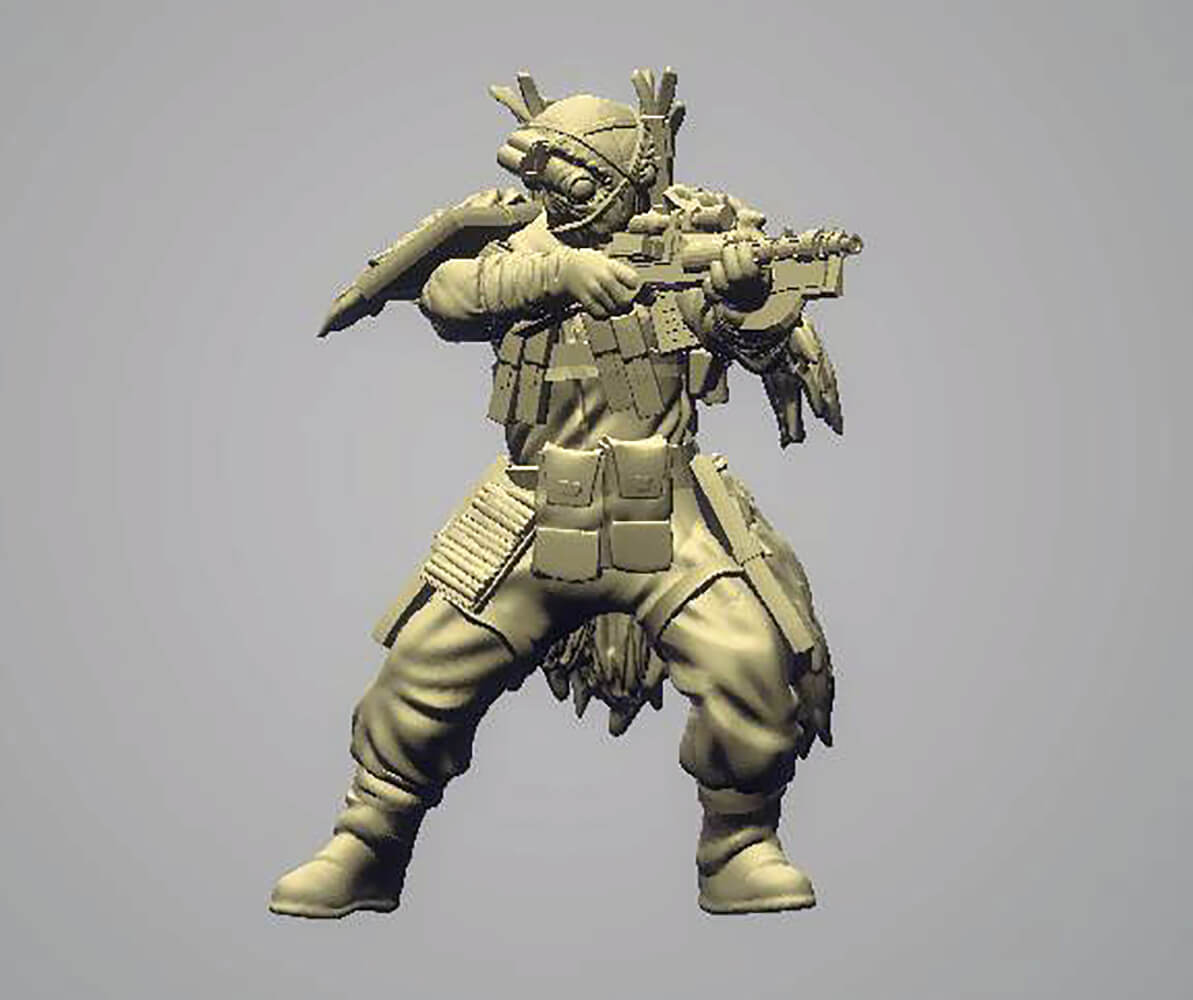 Liberator Squad - 3D Model by 3DPrintingDesigner