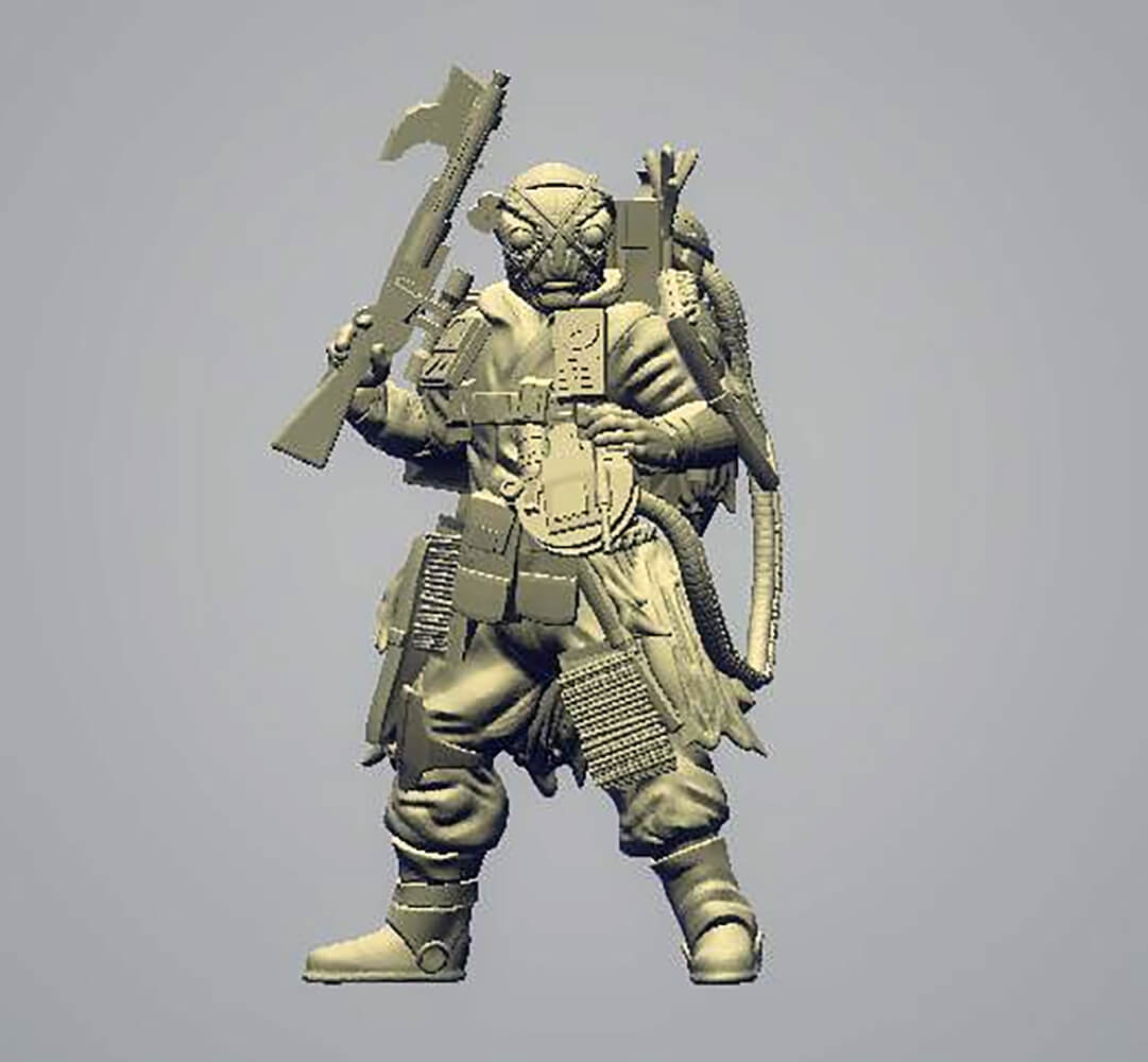 Liberator Squad - 3D Model by 3DPrintingDesigner