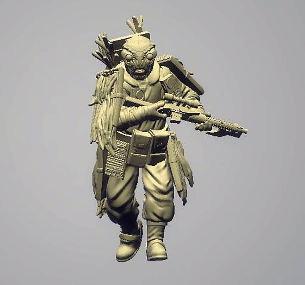 Liberator Squad - 3D Model by 3DPrintingDesigner