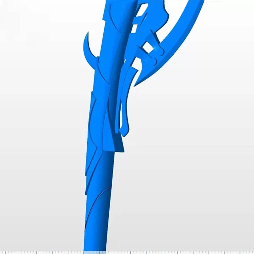 Loki Chitauri Scepter Staff Weapon Stick - 3D Model by 3DPrintingDesigner