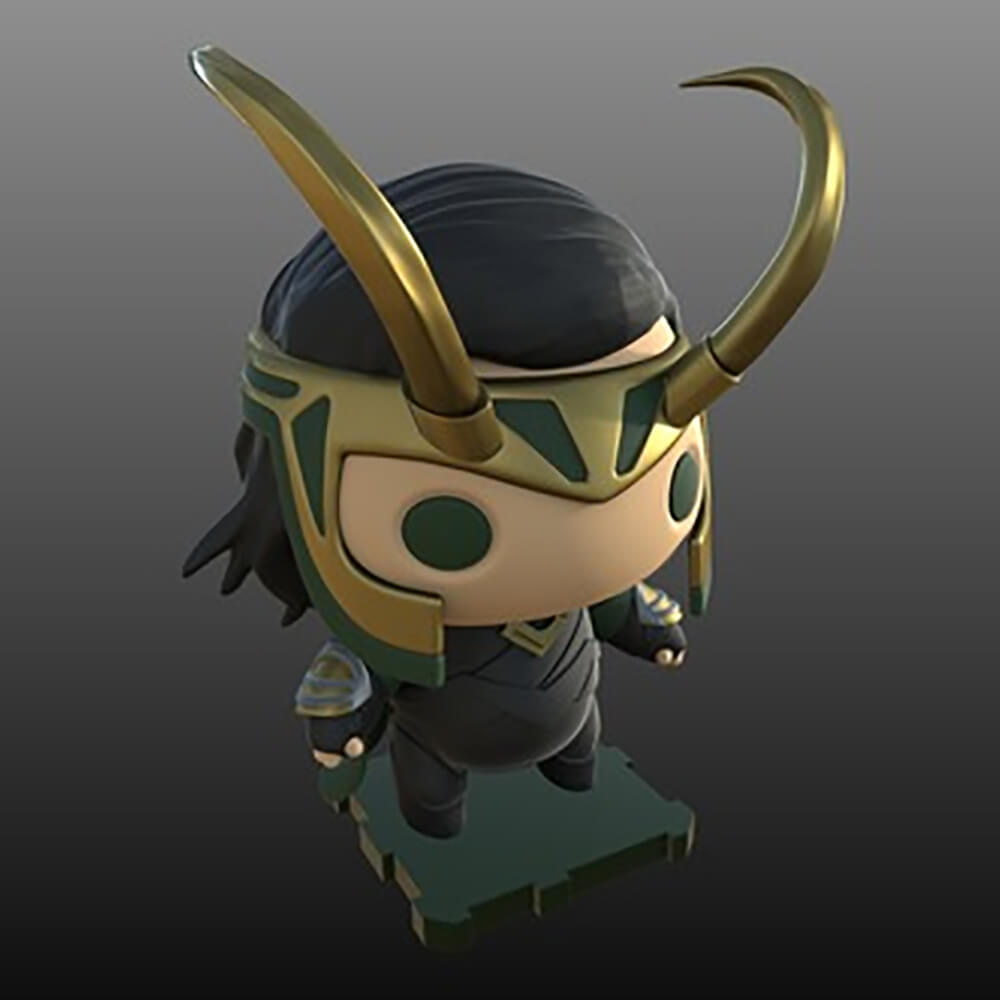 Loki Thor Ragnarok - 3D Model by 3DPrintingDesigner