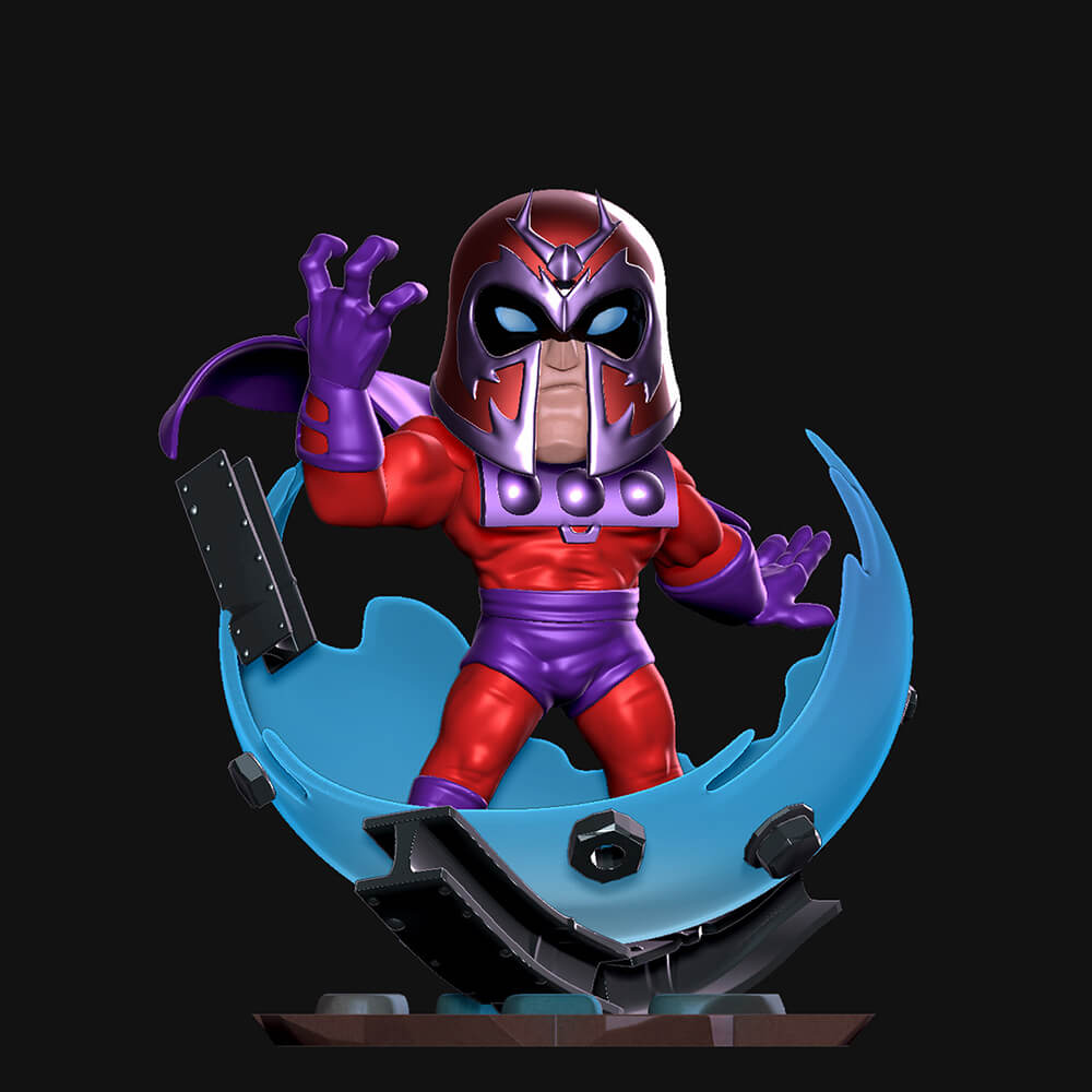 Magneto Chibi - 3D Print Model by 3DPrintingDesigner