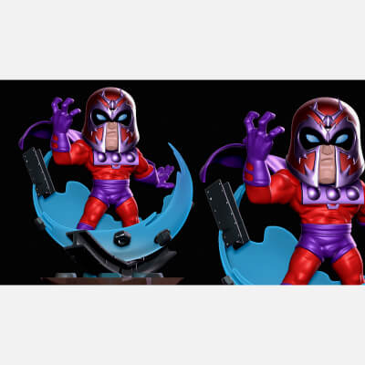 Magneto Chibi - 3D Model by 3DPrintingDesigner