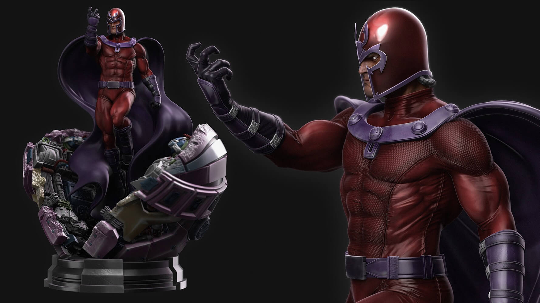 Magneto (Magneto) - 3D Print Model by 3DPrintingDesigner