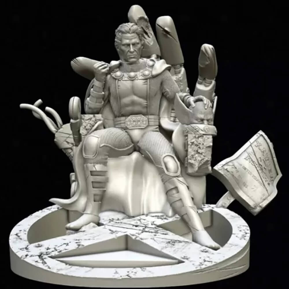 Magneto Throne - 3D Model by 3DPrintingDesigner