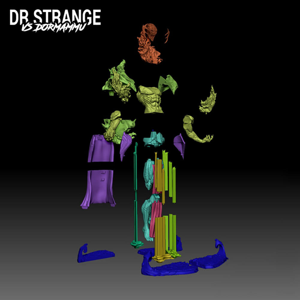 Marvel Dormammu - 3D Model by 3DPrintingDesigner