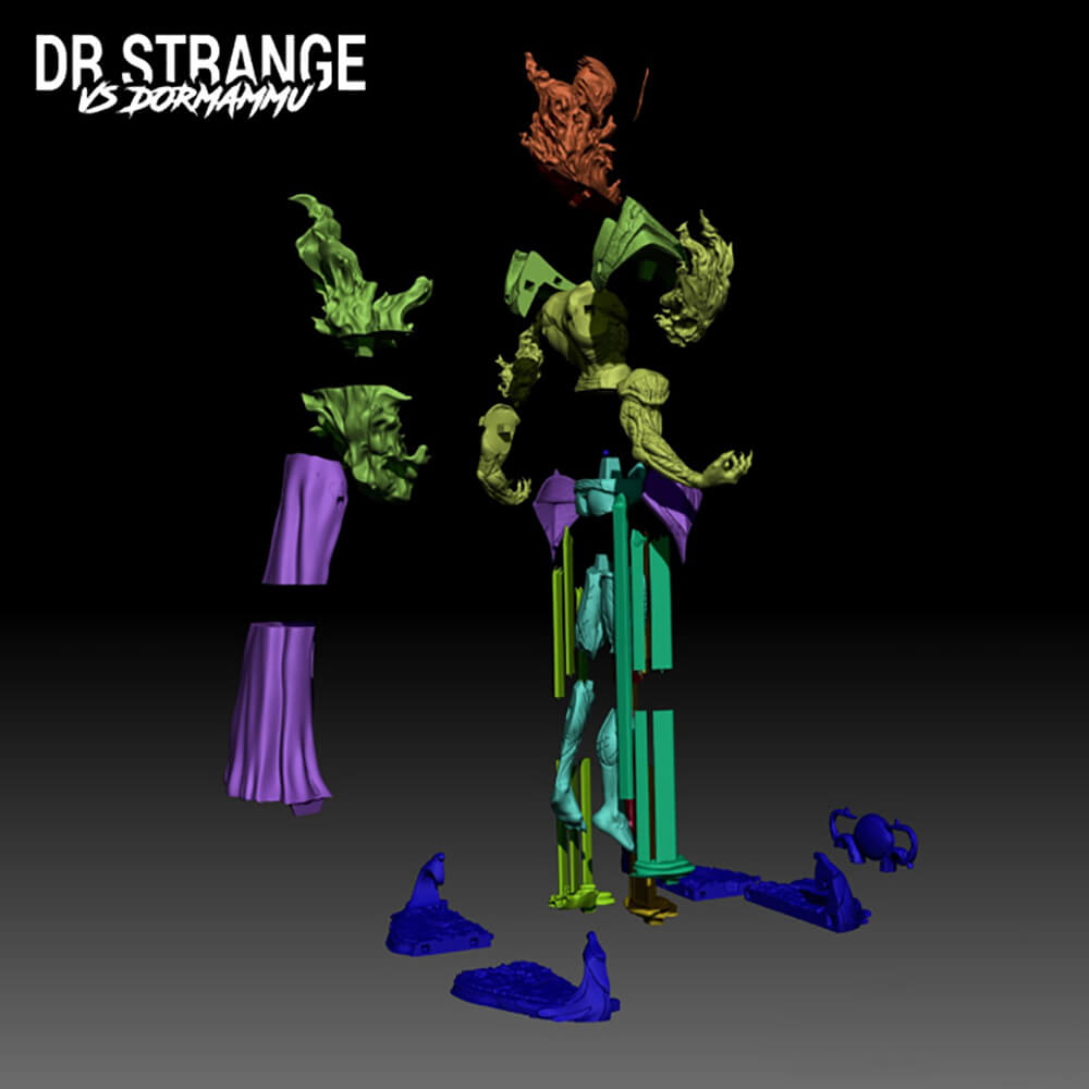 Marvel Dormammu - 3D Model by 3DPrintingDesigner