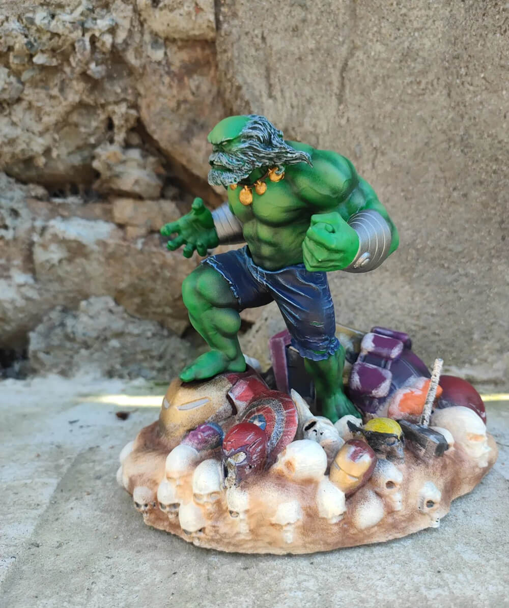 Master Hulk Statues - 3D Model by 3DPrintingDesigner