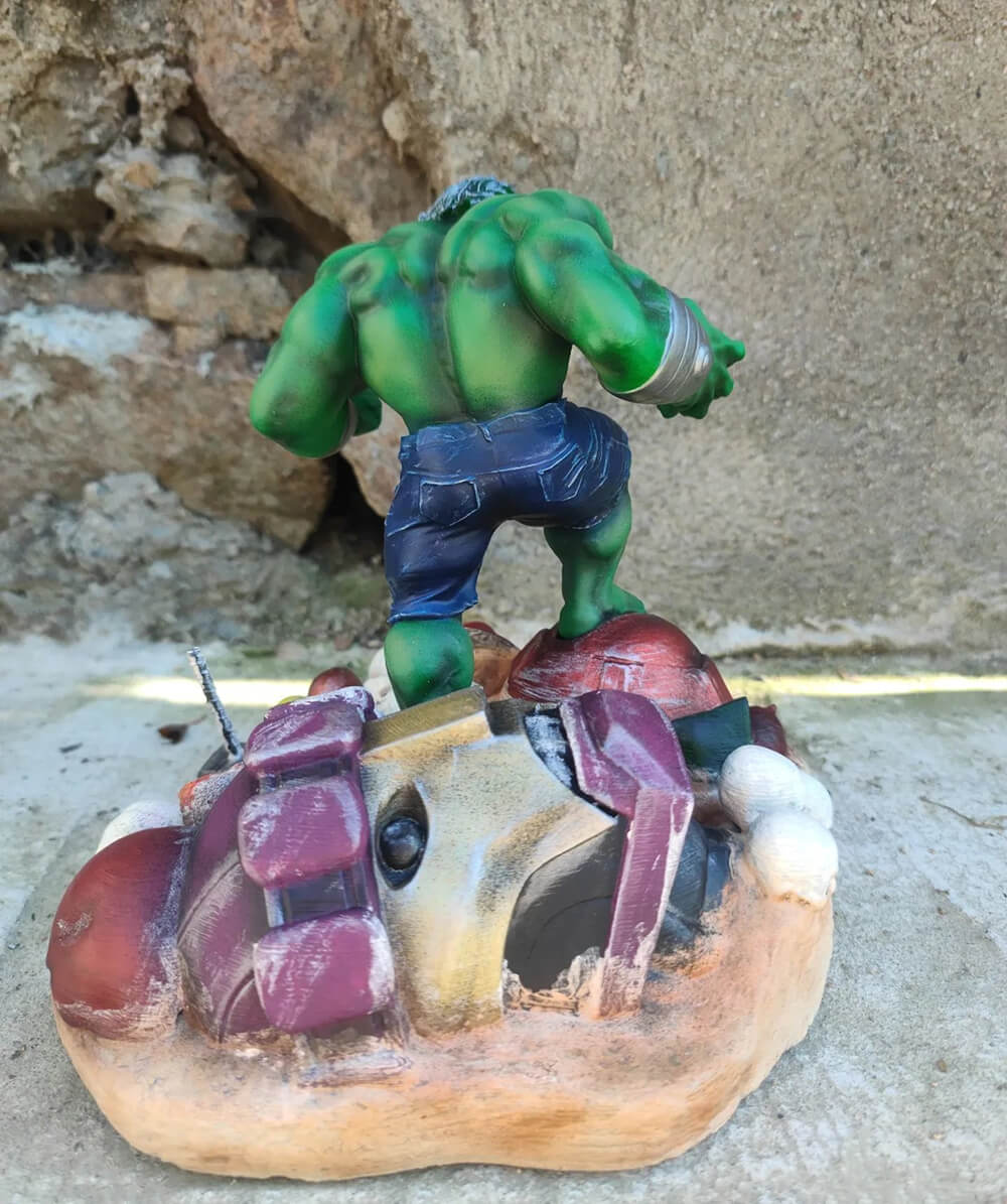 Master Hulk Statues - 3D Print Model by 3DPrintingDesigner