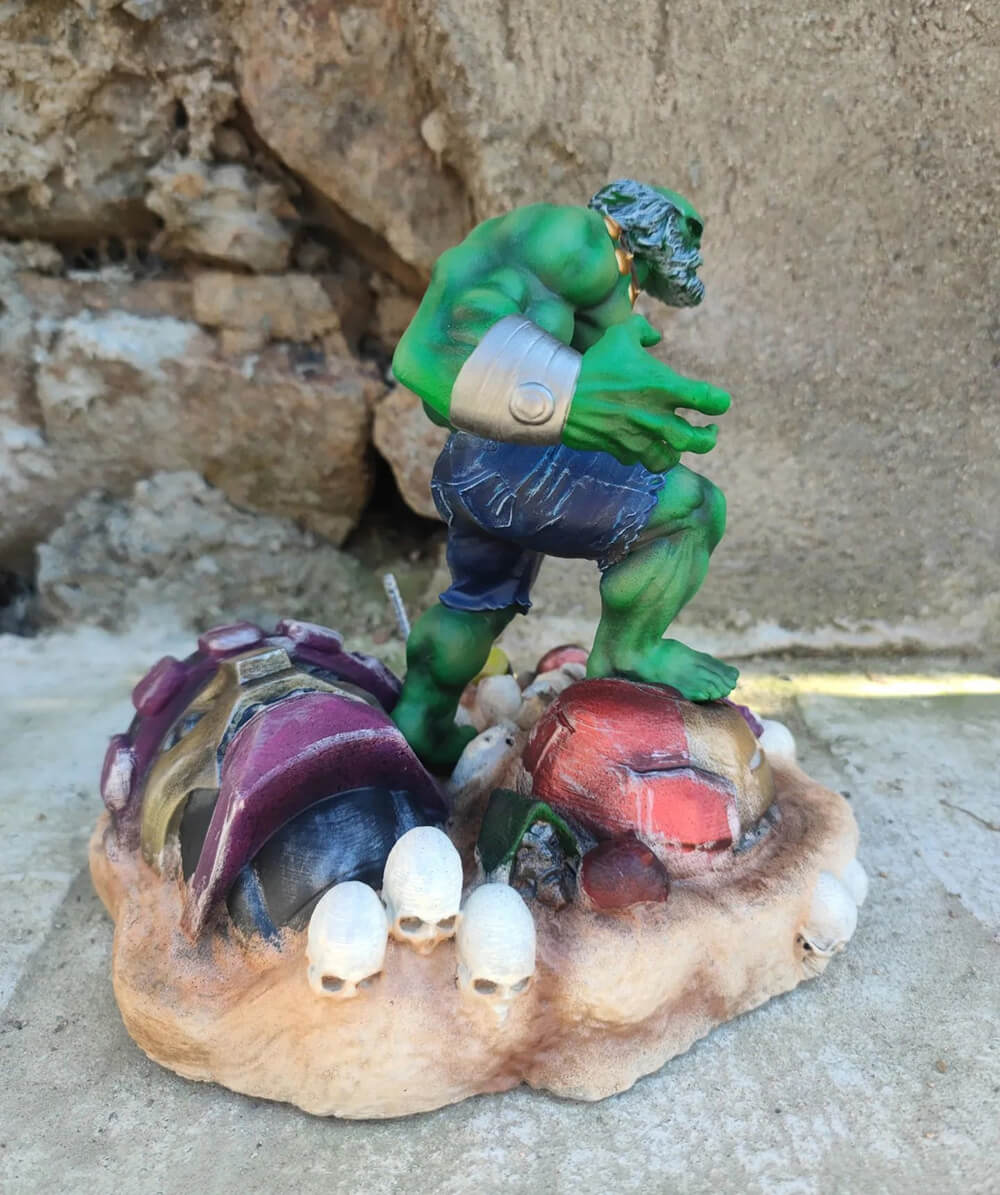 Master Hulk Statues - 3D Model by 3DPrintingDesigner