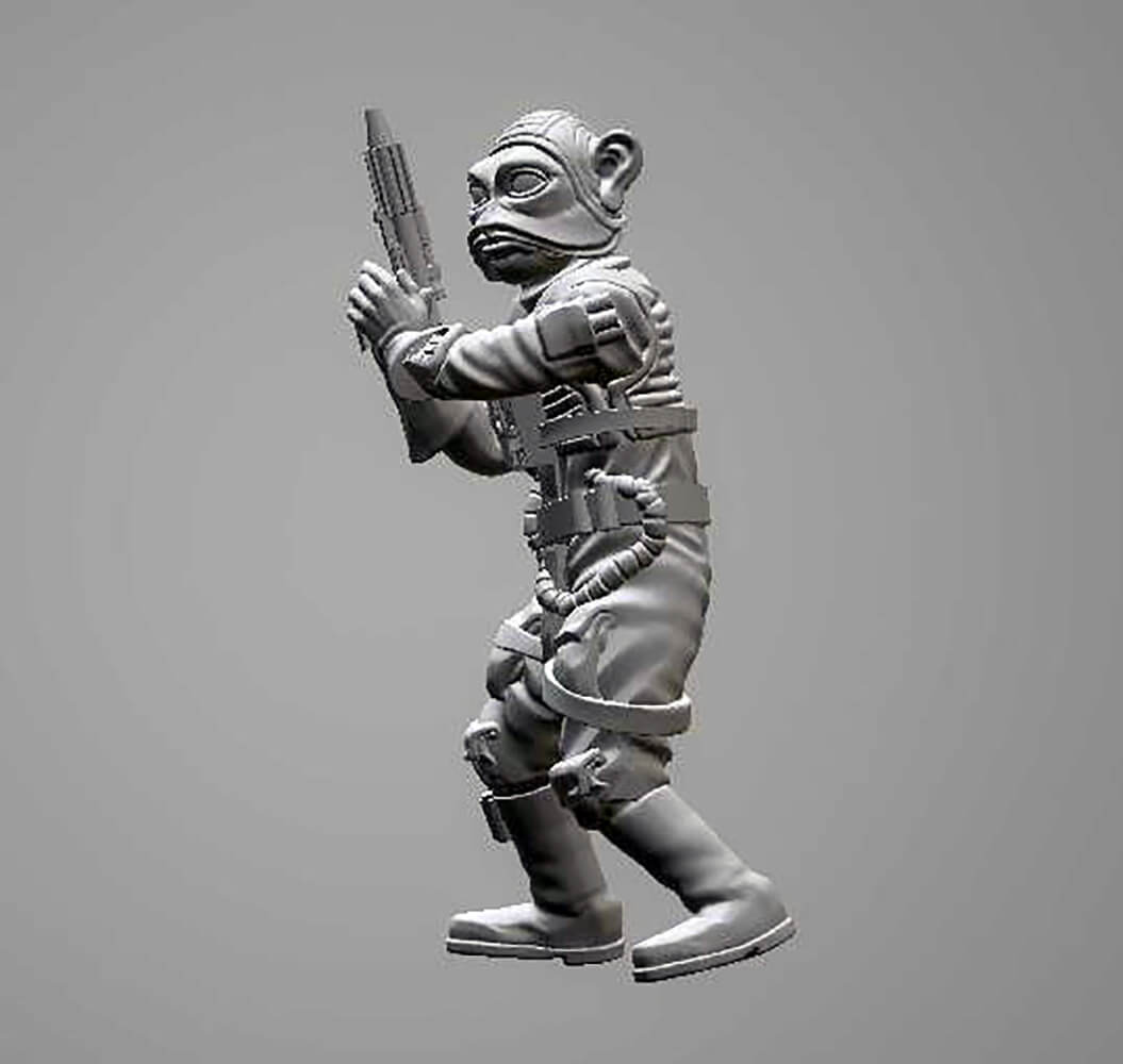 Pilot Miniatures - 3D Print Model by 3DPrintingDesigner