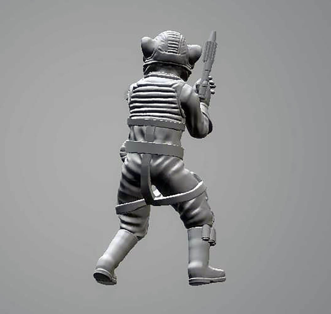 Pilot Miniatures - 3D Print Model by 3DPrintingDesigner