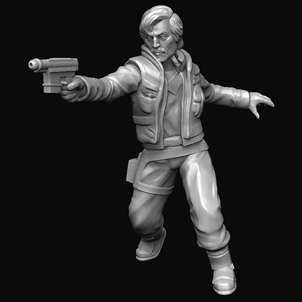 Rebel Captain - 3D Model by 3DPrintingDesigner