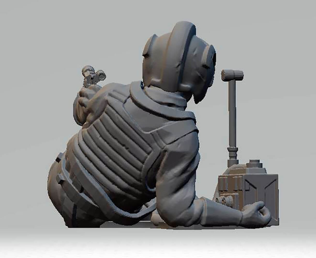 Rebel Objective - 3D Model by 3DPrintingDesigner