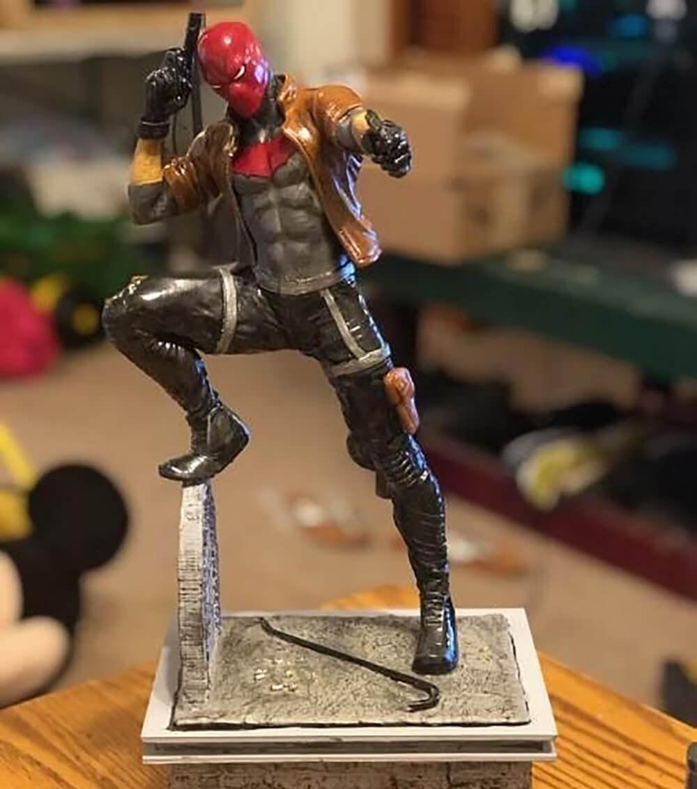 Red Hood Injustice - 3D Model by 3DPrintingDesigner