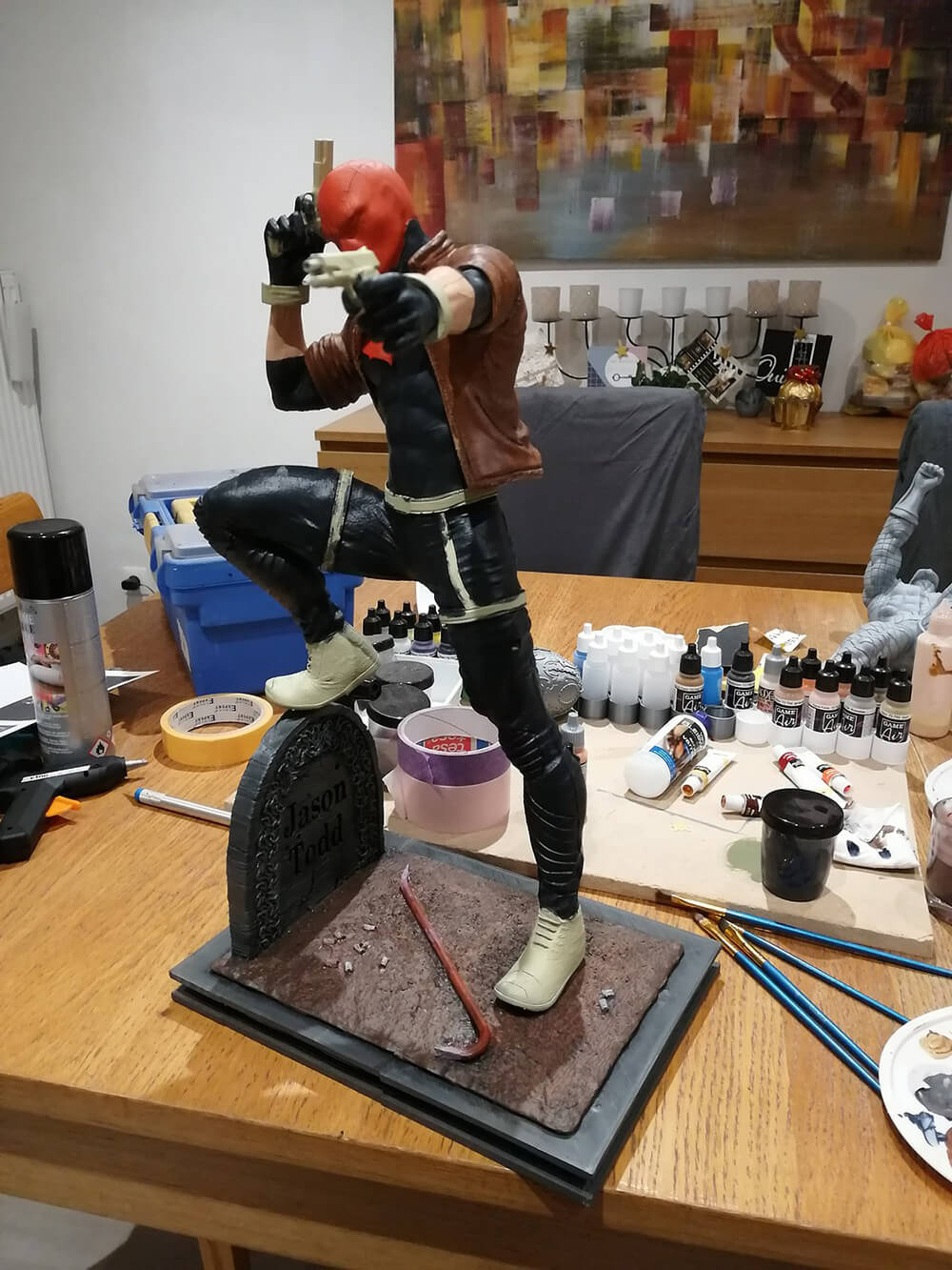 Red Hood Injustice - 3D Model by 3DPrintingDesigner