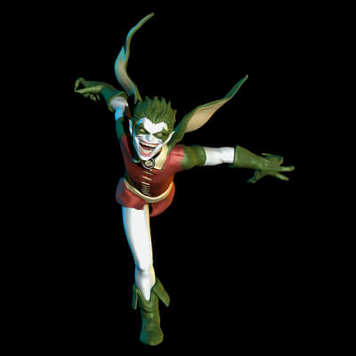 Robin Batman Who Laughs - 3D Model by 3DPrintingDesigner