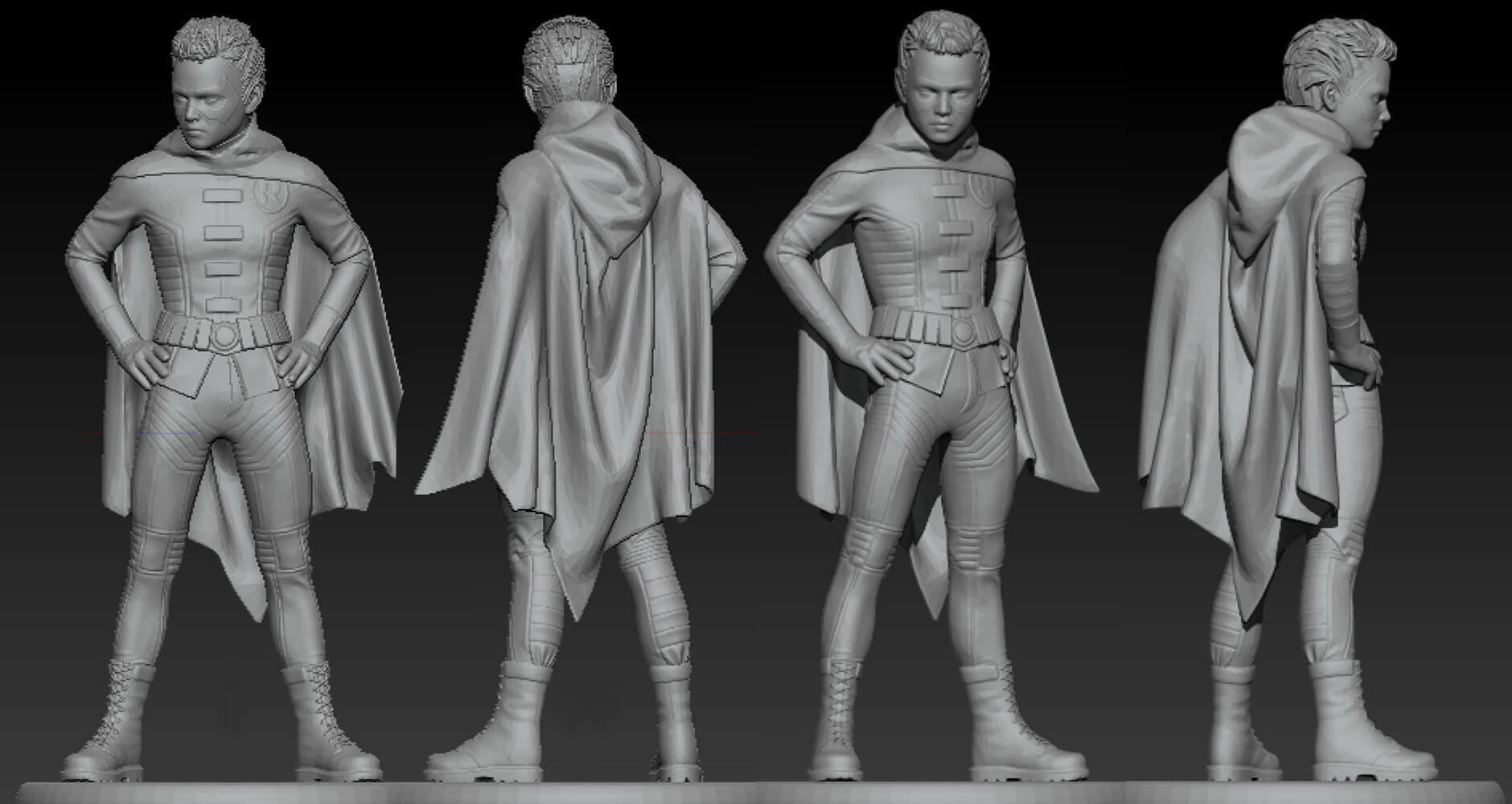 Robin Figures - 3D Print Model by 3DPrintingDesigner