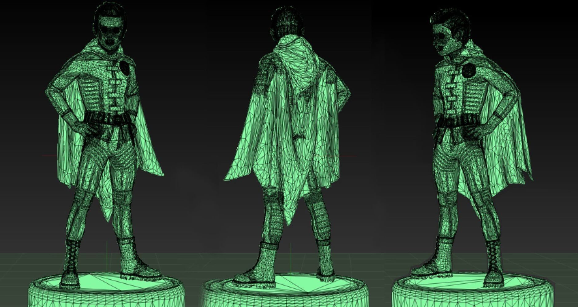 Robin Figures - 3D Model by 3DPrintingDesigner