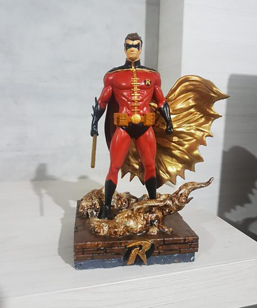 Robin Statues - 3D Print Model by 3DPrintingDesigner