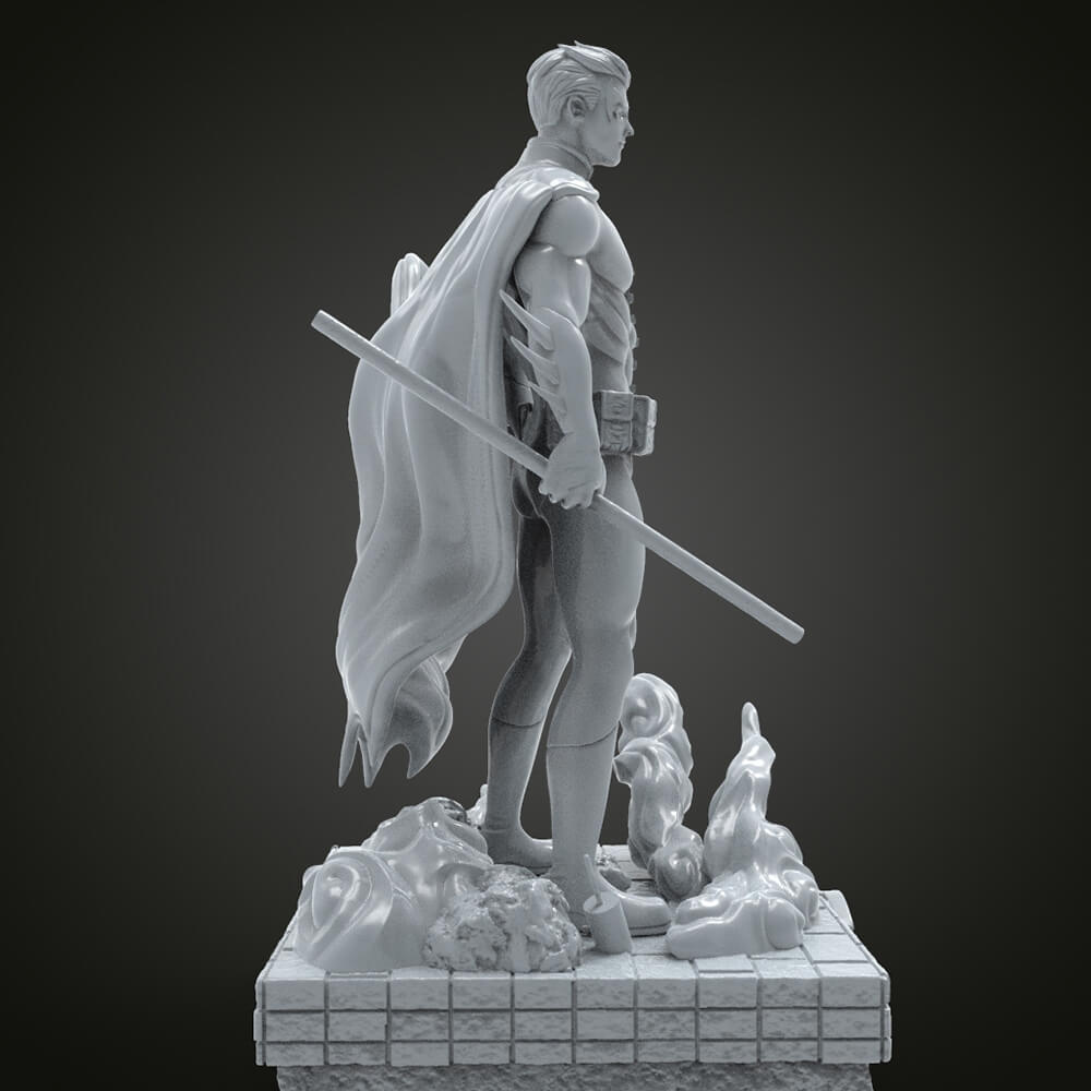 Robin Statues - 3D Print Model by 3DPrintingDesigner