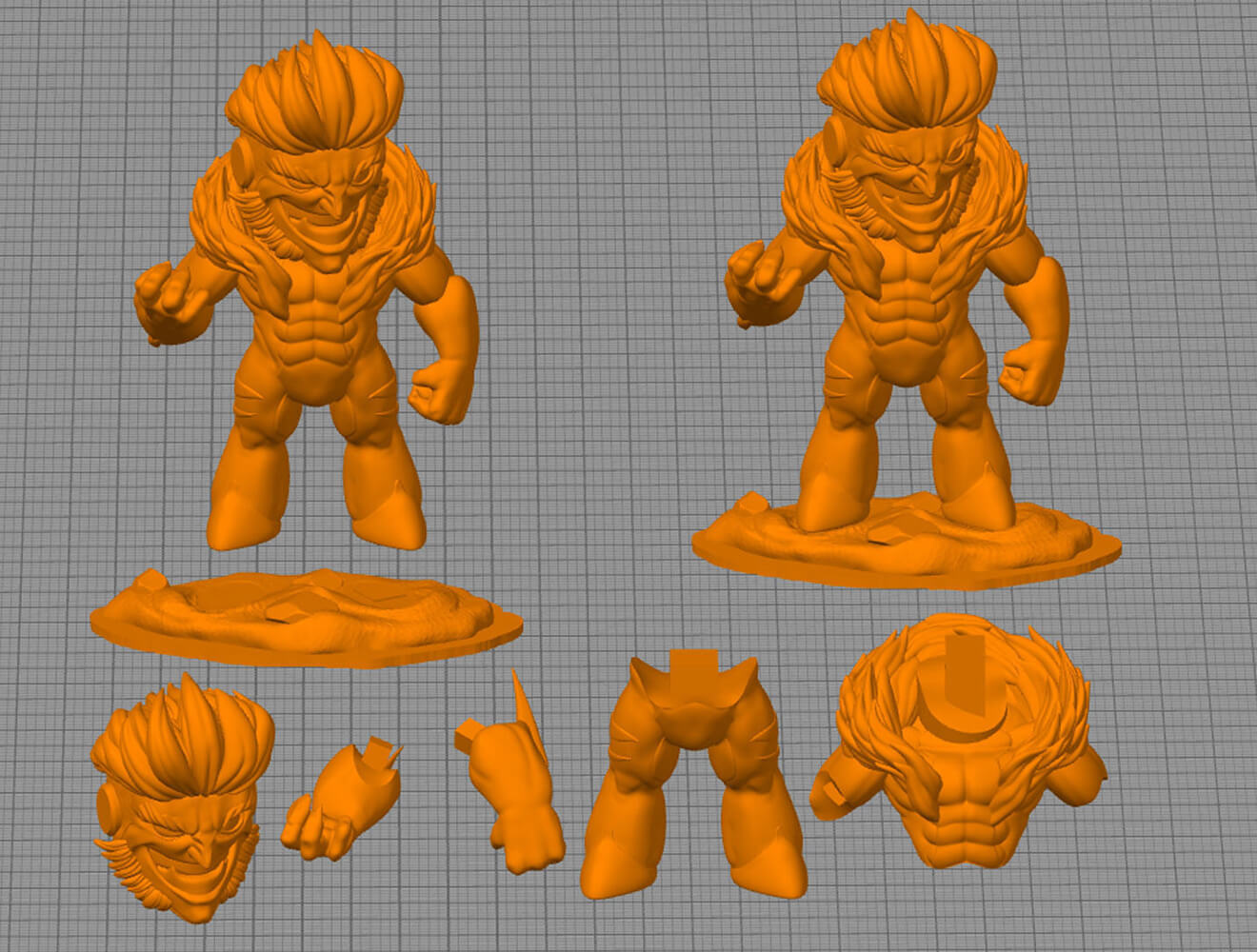 Sabretooth Chibi - 3D Model by 3DPrintingDesigner