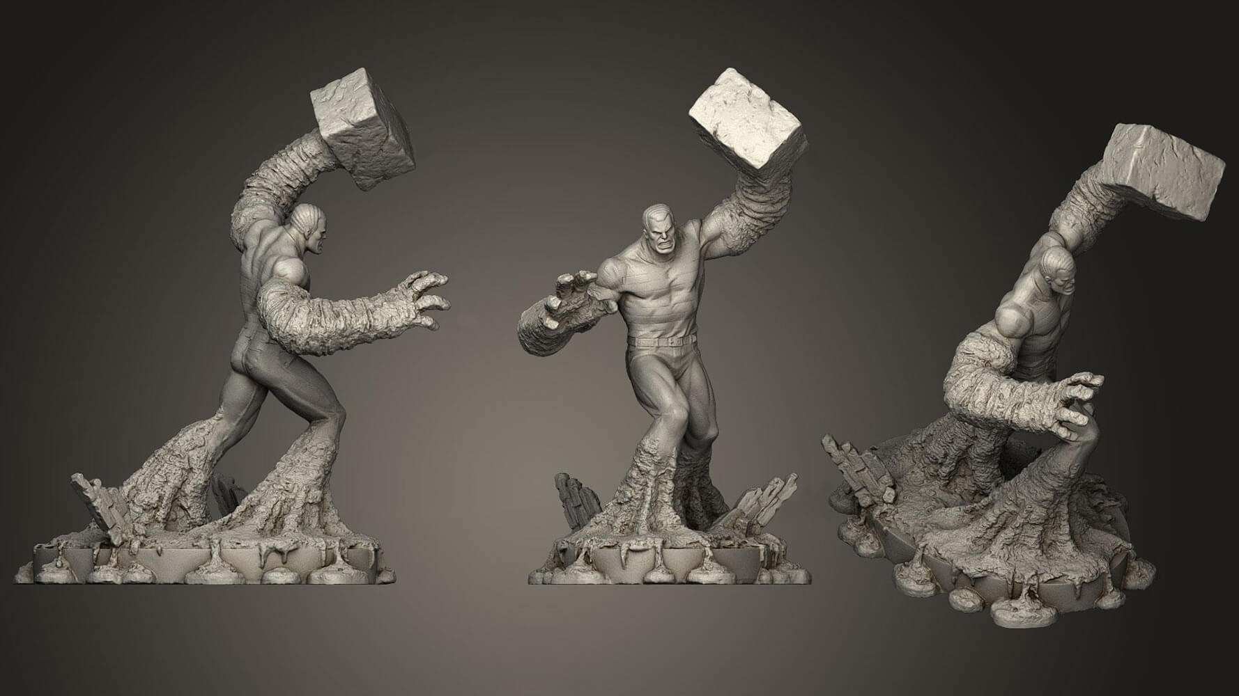 Sandman Sculpture Statue - 3D Print Model by 3DPrintingDesigner
