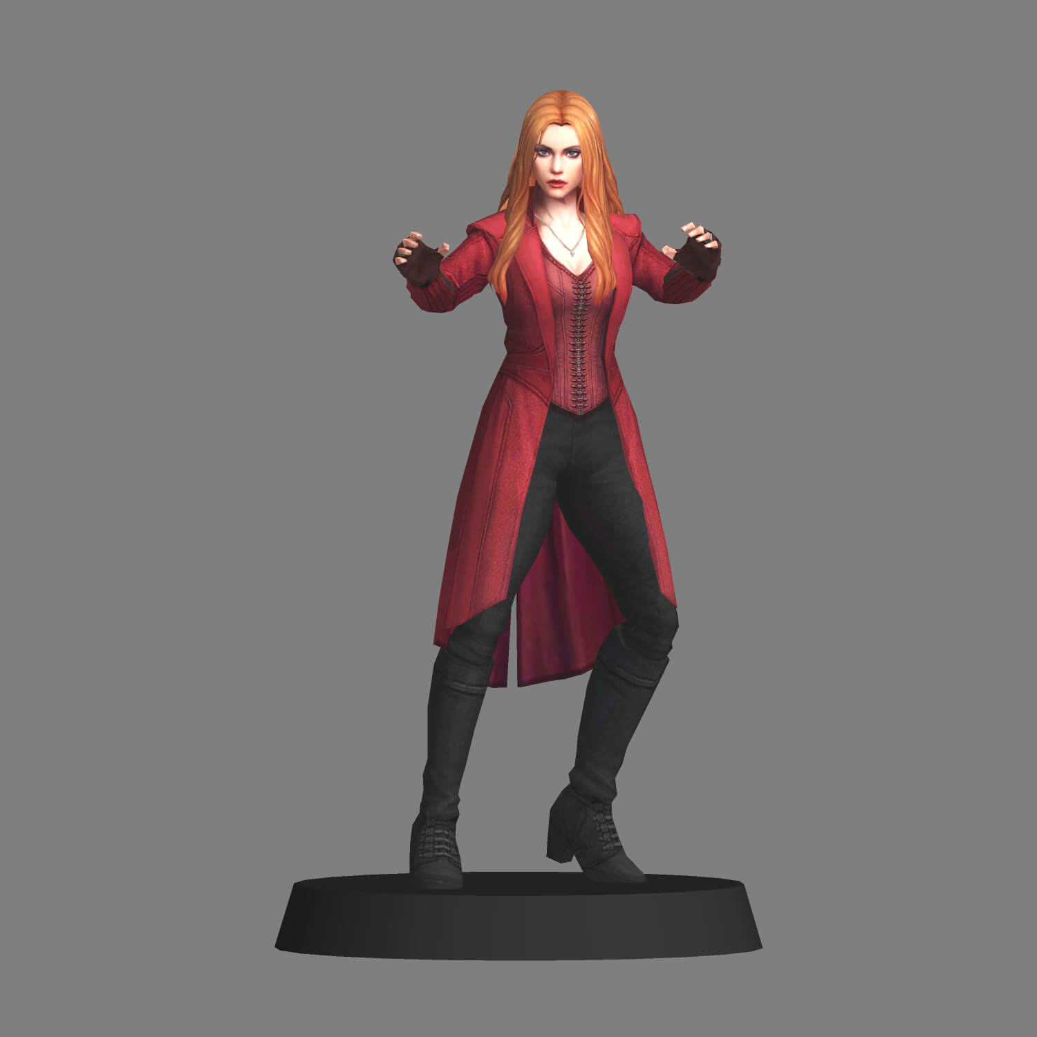 Scarlet Witch - 3D Print Model by 3DPrintingDesigner