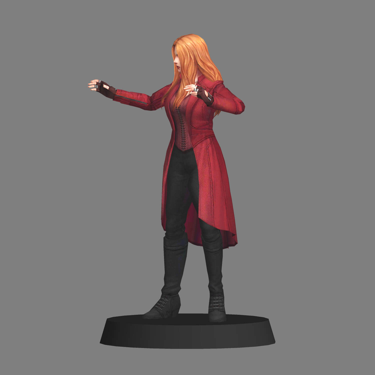 Scarlet Witch - 3D Print Model by 3DPrintingDesigner