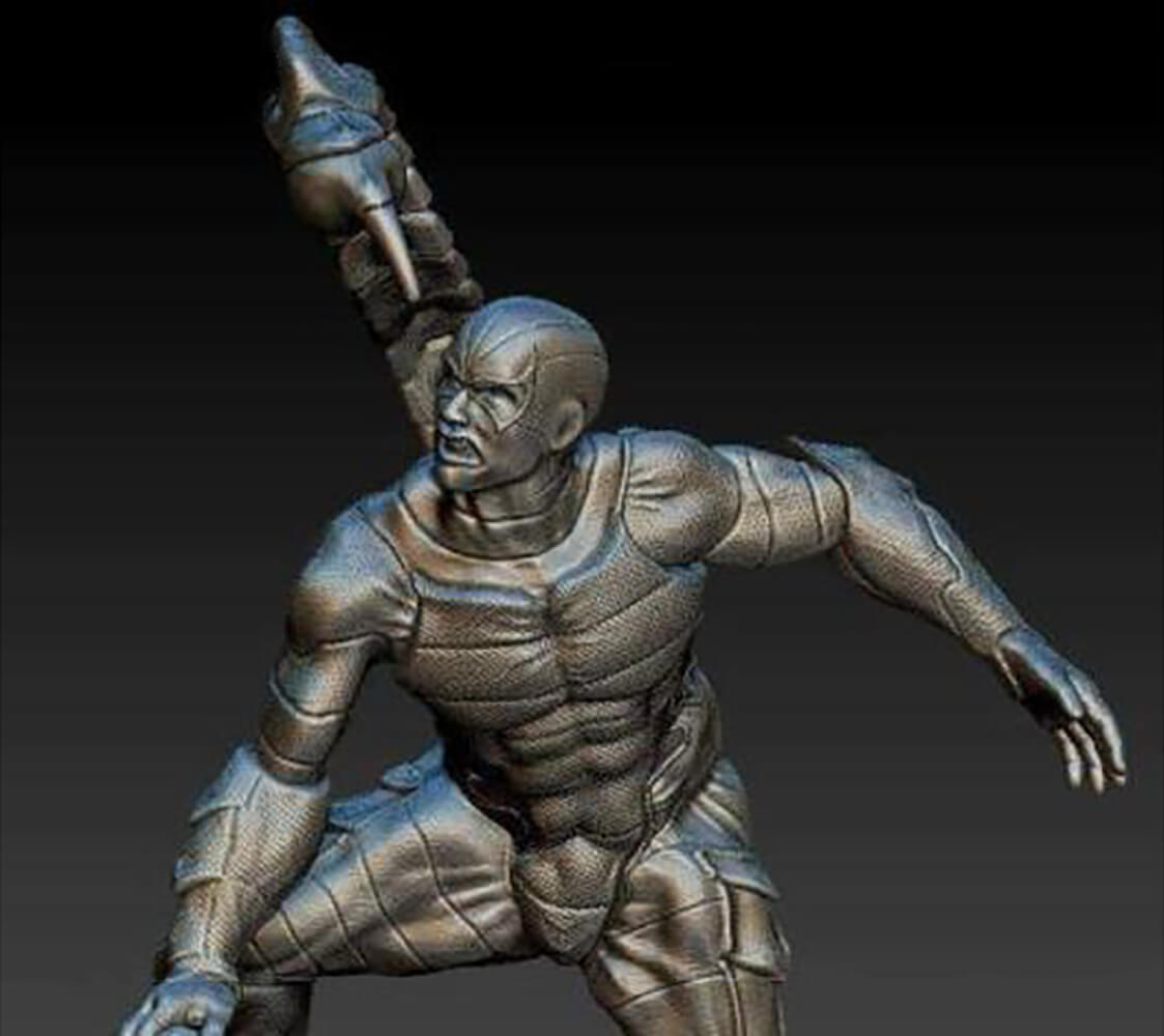 Scorpion - Spiderman Villain 3D Print Model by 3DPrintingDesigner