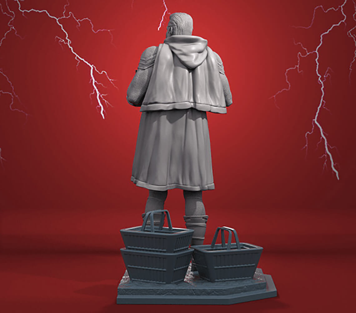 Shazam Statues - 3D Model by 3DPrintingDesigner