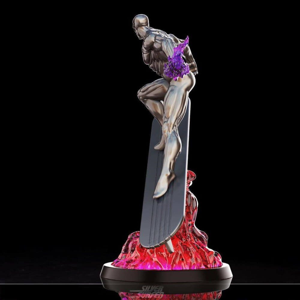 Silver Surfer - 3D Print Model by 3DPrintingDesigner
