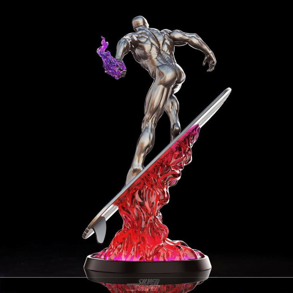 Silver Surfer - 3D Print Model by 3DPrintingDesigner