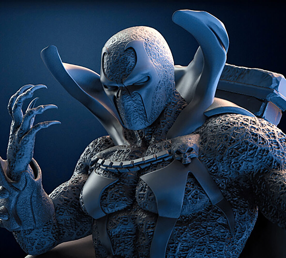 Spawn Figure - 3D Model by 3DPrintingDesigner