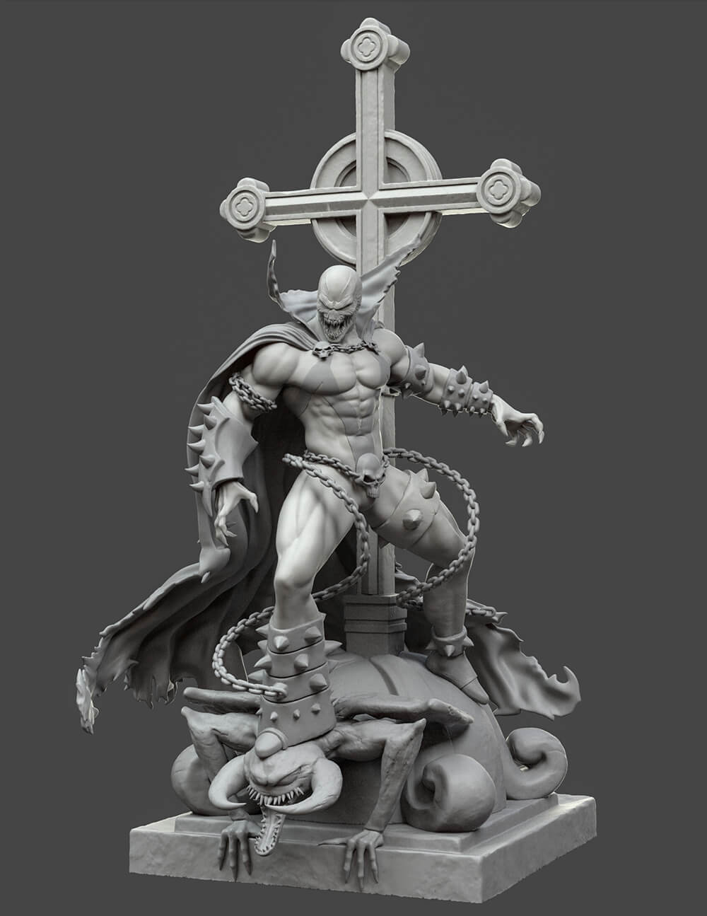 Spawn Figure - 3D Print Model by 3DPrintingDesigner