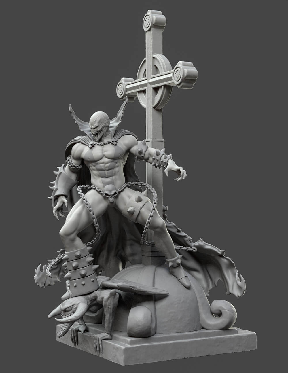 Spawn Figure - 3D Print Model by 3DPrintingDesigner