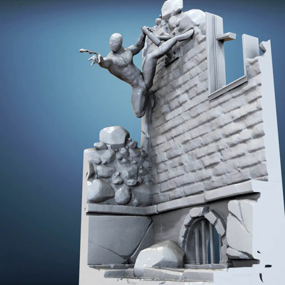 Spiderman Avenger - 3D Model by 3DPrintingDesigner