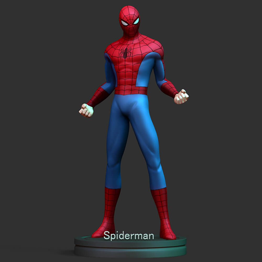 Spiderman Classic - 3D Print Model by 3DPrintingDesigner