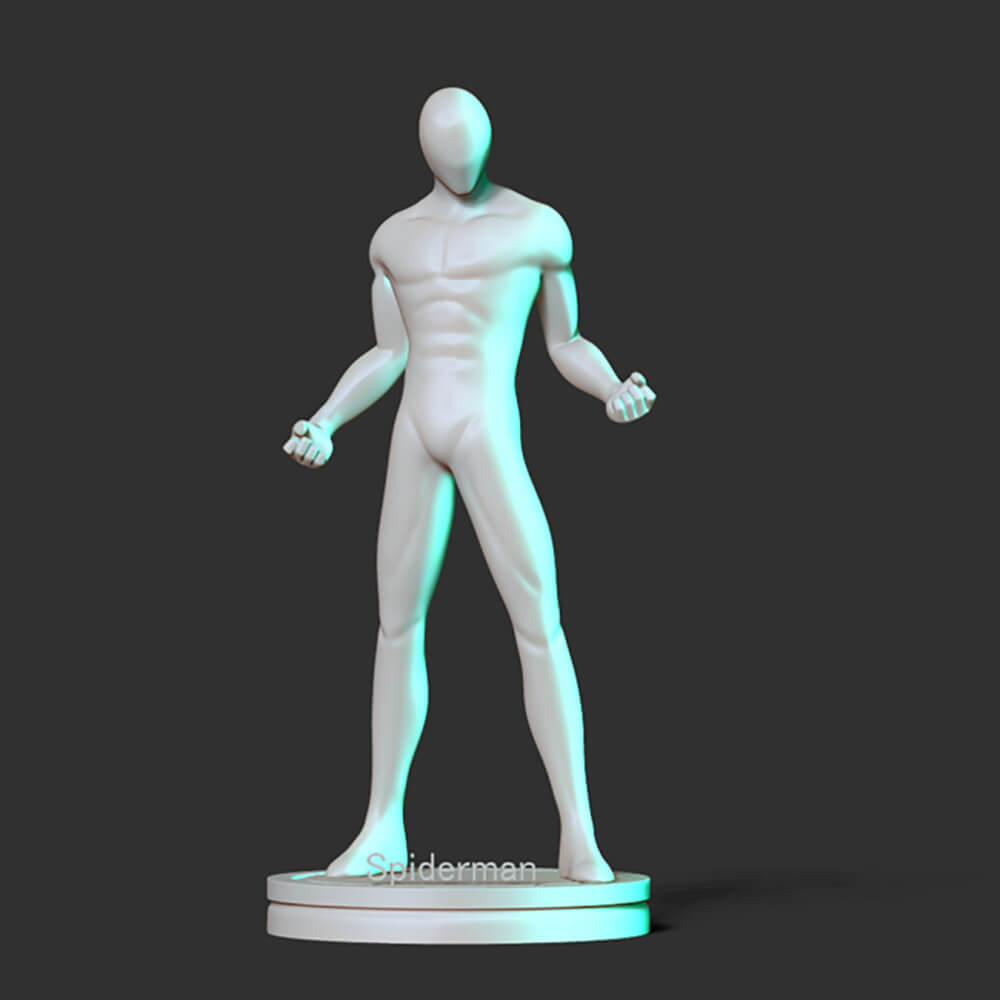 Spiderman Classic - 3D Print Model by 3DPrintingDesigner