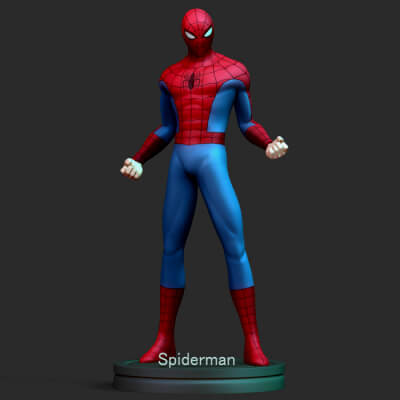 Spiderman Classic - 3D Model by 3DPrintingDesigner