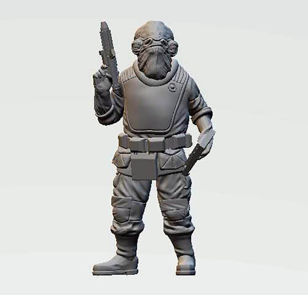 Squid Leaders - 3D Print Model by 3DPrintingDesigner