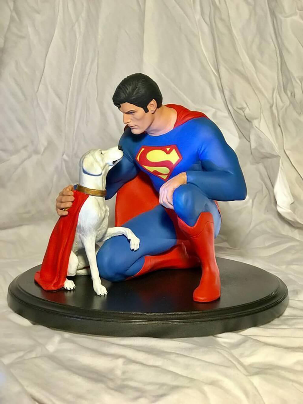 Superman and Dog Krypton - 3D Model by 3DPrintingDesigner