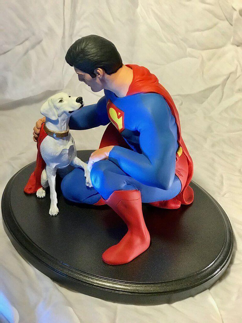 Superman and Dog Krypton - 3D Model by 3DPrintingDesigner
