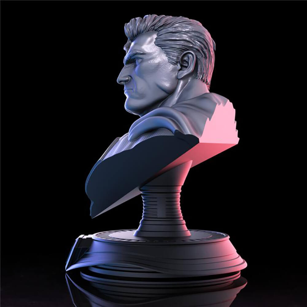 Superman Bust - 3D Print Model by 3DPrintingDesigner